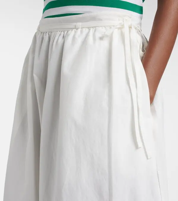 Polo Ralph Lauren Cotton And Silk Balloon Pants - White
