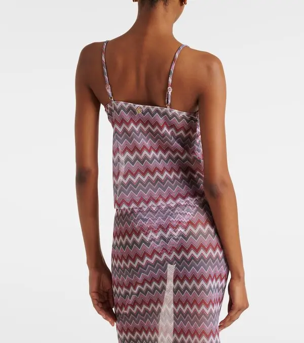 BANANHOT Solay Chevron Top - Multicoloured