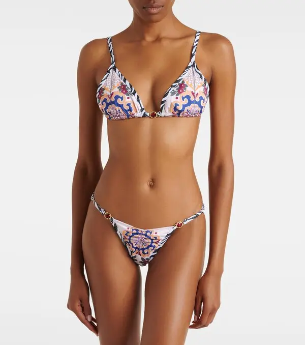 BANANHOT Pracy Embellished Bikini Bottoms