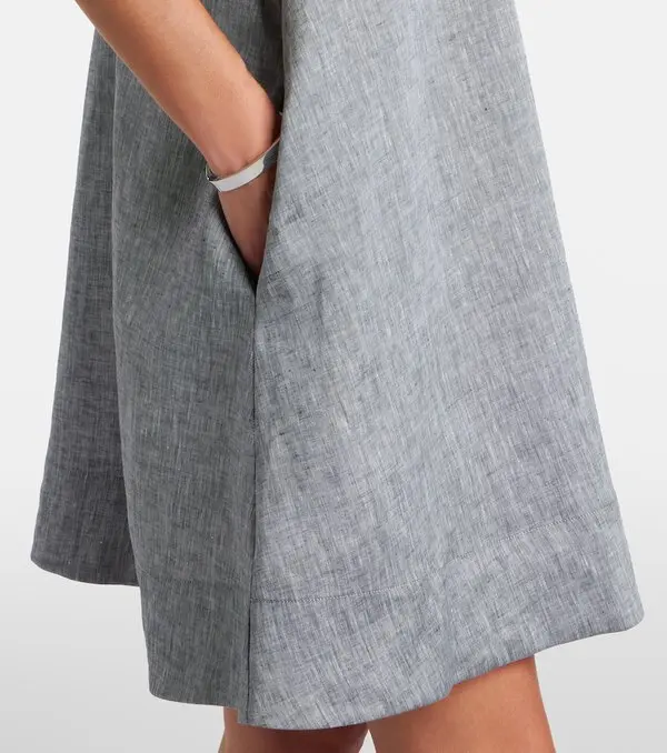 Asceno Sicily Linen Minidress