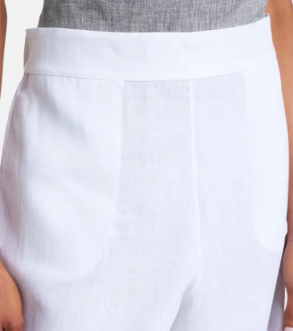 Asceno London Linen Pajama Pants