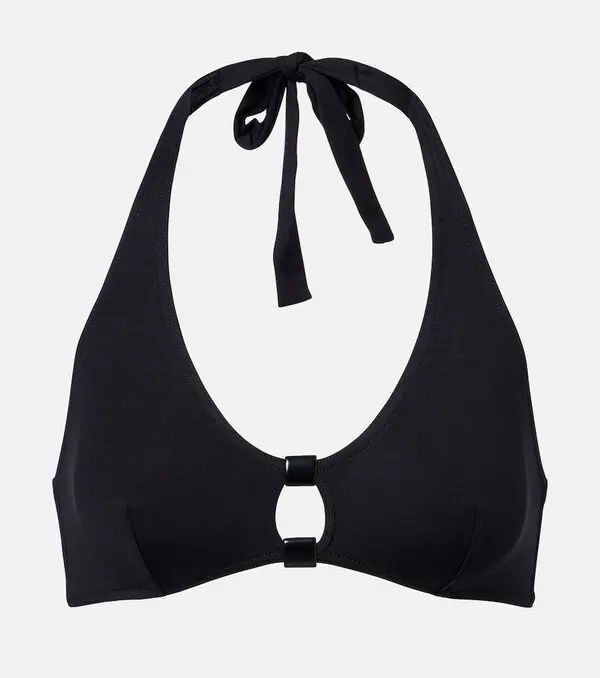 ERES Float Halterneck Bikini Top - Black