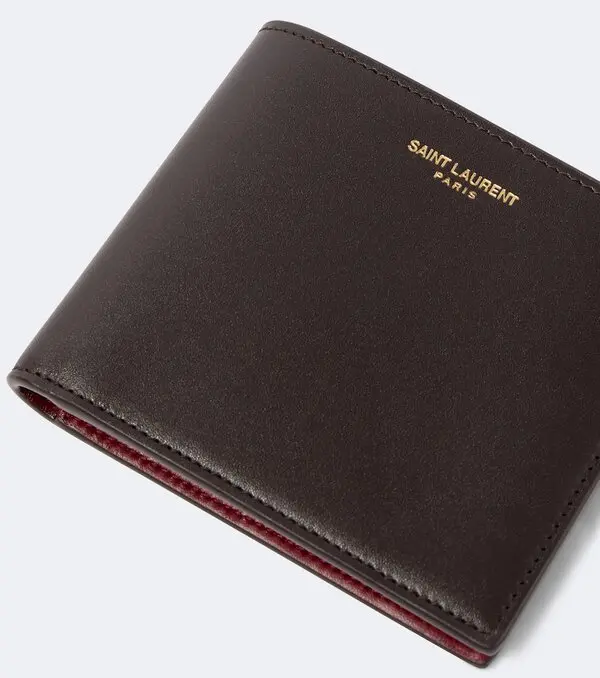Saint Laurent Leather Bifold Wallet