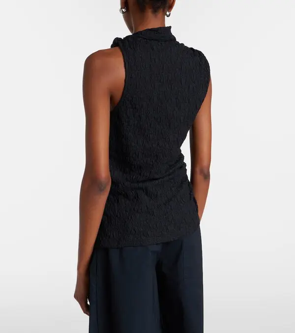 Proenza Schouler White Label Asymmetric Lace Top