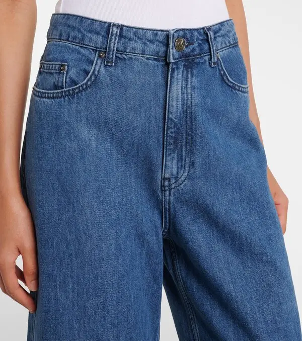 ROTATE BY BIRGER CHRISTENSEN Barrel-leg Jeans