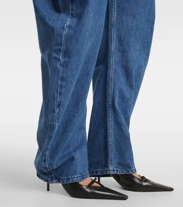 ROTATE BY BIRGER CHRISTENSEN Barrel-leg Jeans