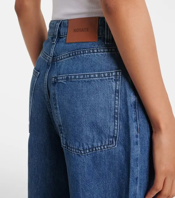 ROTATE BY BIRGER CHRISTENSEN Barrel-leg Jeans