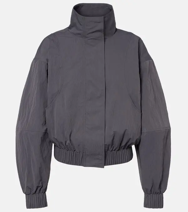 ROTATE BY BIRGER CHRISTENSEN Crispy Track Jacket - Grey