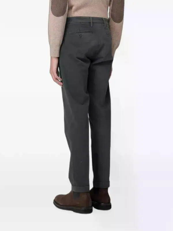 RE-HASH Logo-patch Chino Trousers