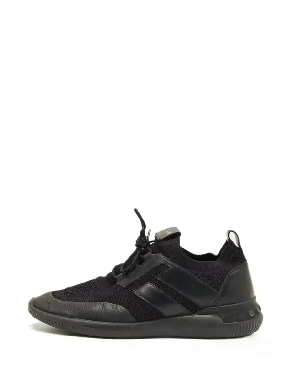 TOD'S Knit Leather Sneakers