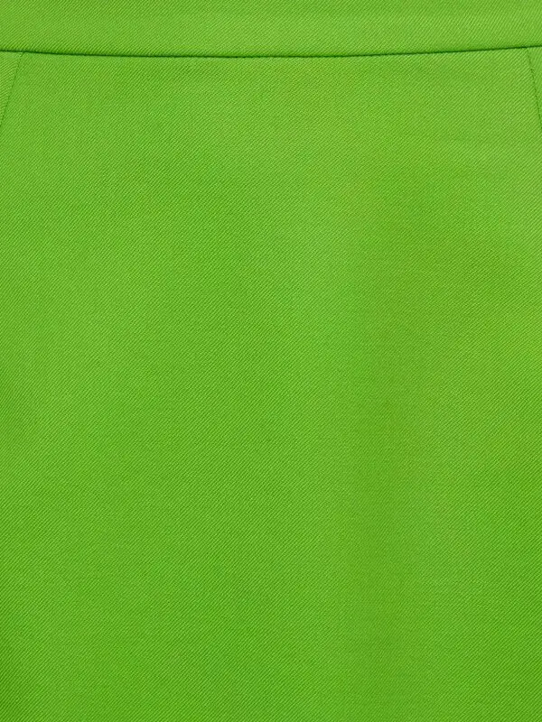 Attico Curved Hem Mini Skirt