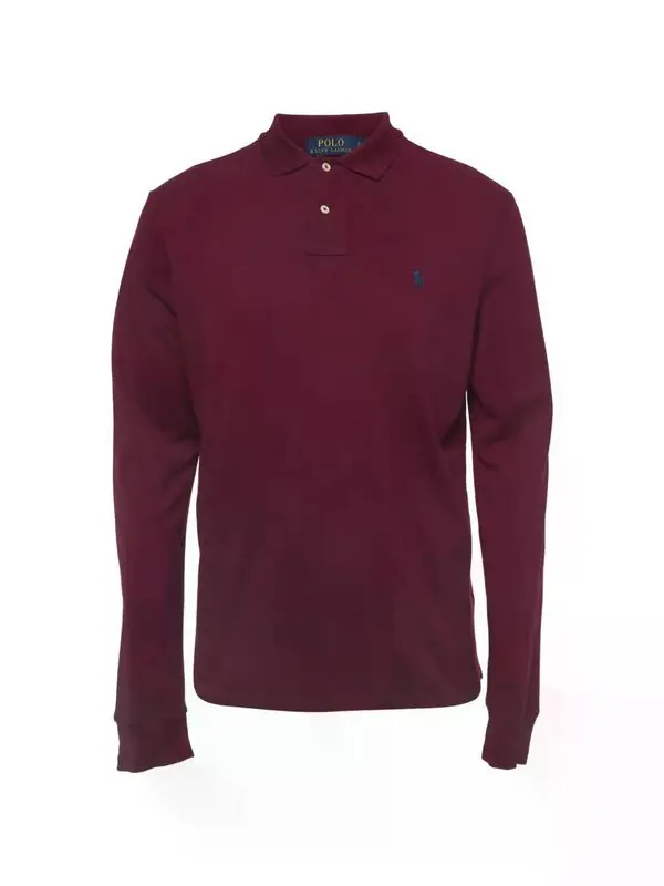 Polo Ralph Lauren Logo-embroidered Polo Shirt - Red