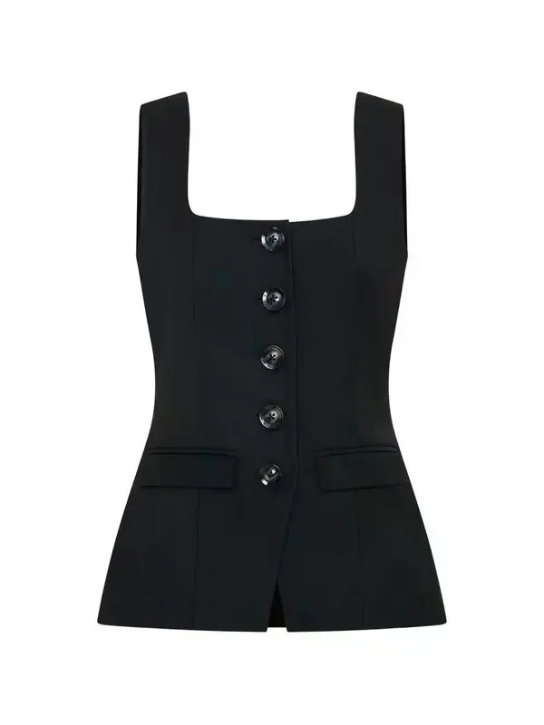 Anna Quan Marisol Sleeveless Top - Black