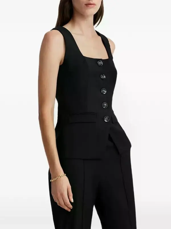 Anna Quan Marisol Sleeveless Top - Black