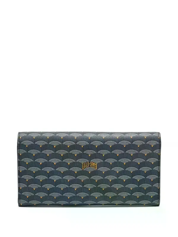 FAURÉ LE PAGE Continental Flap Wallet - Grey
