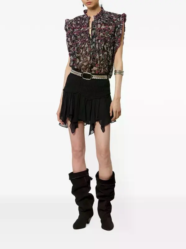 MARANT ETOILE Fiala Skirt - Black