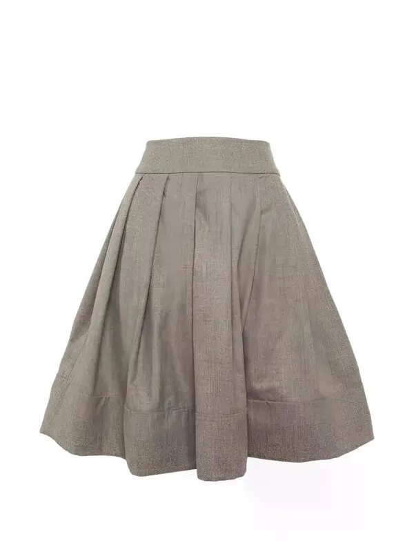 Celine Pleated Mini Skirt