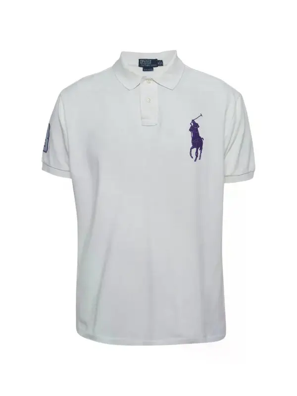 Polo Ralph Lauren Big Pony Pique Polo Shirt - Neutrals