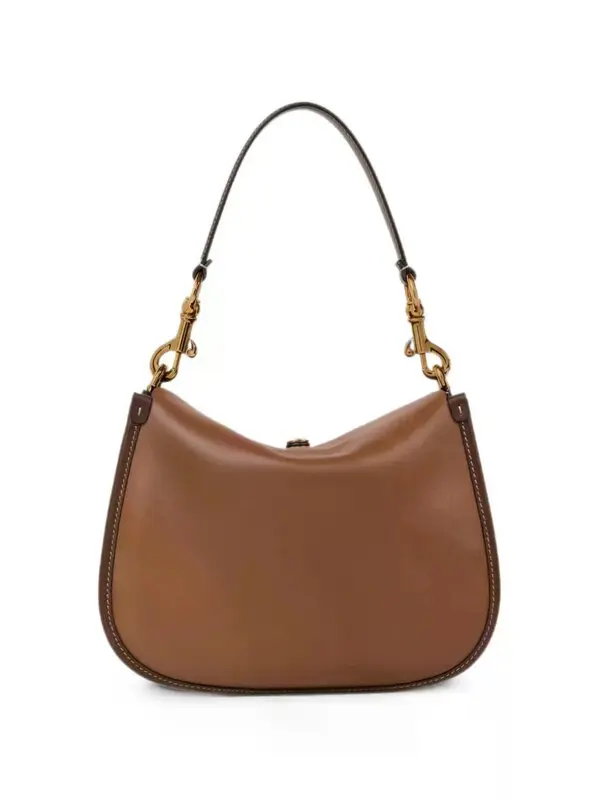 Etro Medium Leather Pony Bag With Texan Embroidery