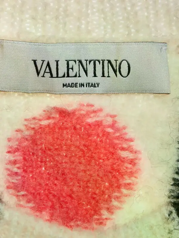 Valentino Garavani Carmen Polka-dot Wool Sweater