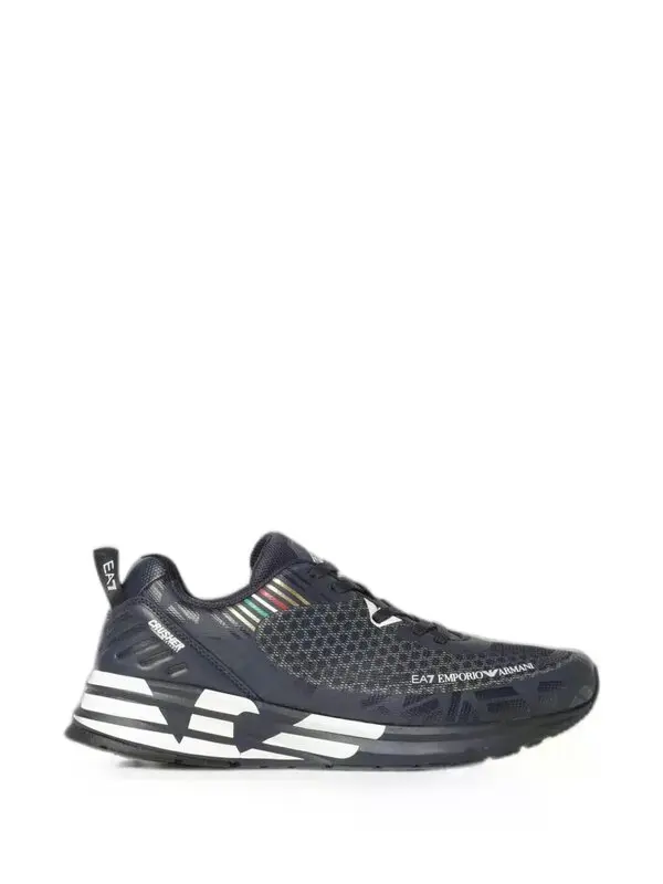 EA7 Logo Print Low-top Sneakers