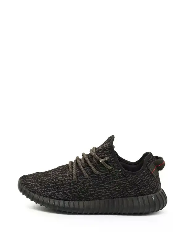 ADIDAS X YEEZY Boost 350 Knitted Sneakers - Black