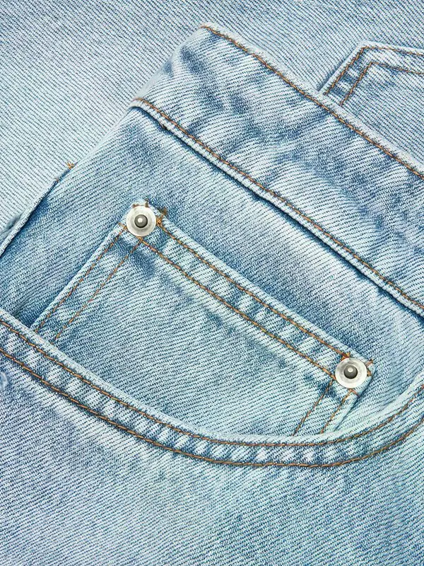 Ksubi Anti K Embroidered Denim Shorts