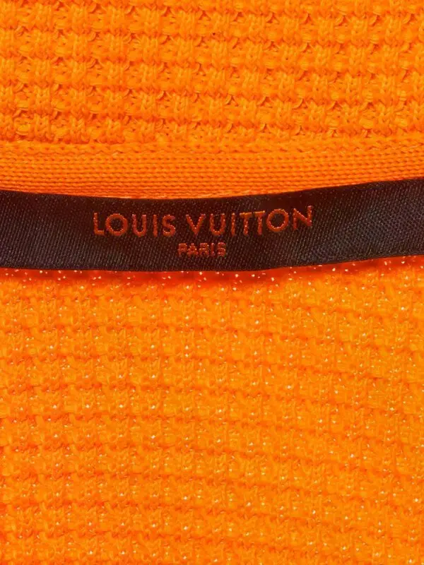LOUIS VUITTON Rib Knit Trucker Jacket