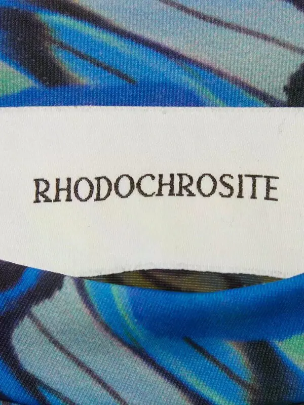 424 Rhodochrosite Abstract-print Bodysuit And Leggings Set