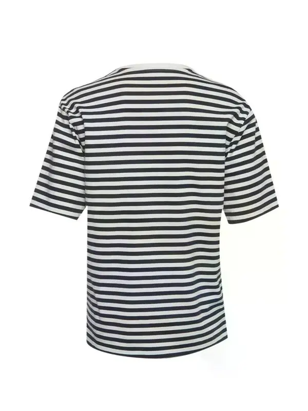 Prada Striped Logo T-shirt