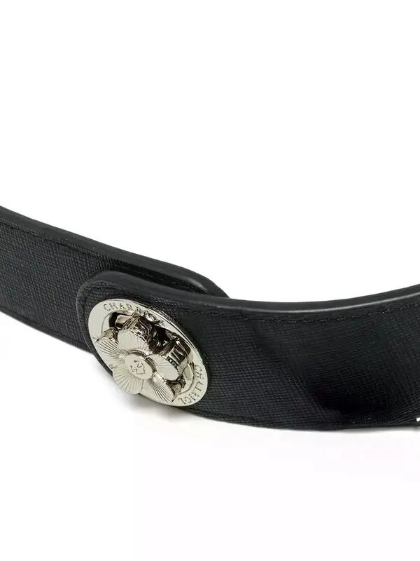 CHARRIOL Floral Buckle Adjustable Belt