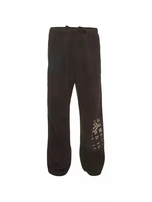 MAISON MARGIELA Logo-detail Track Pants - Black
