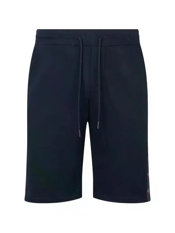 Paul & Shark Cotton Drawstring Waist Shorts