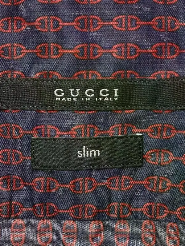 Gucci Horsebit-print Shirt