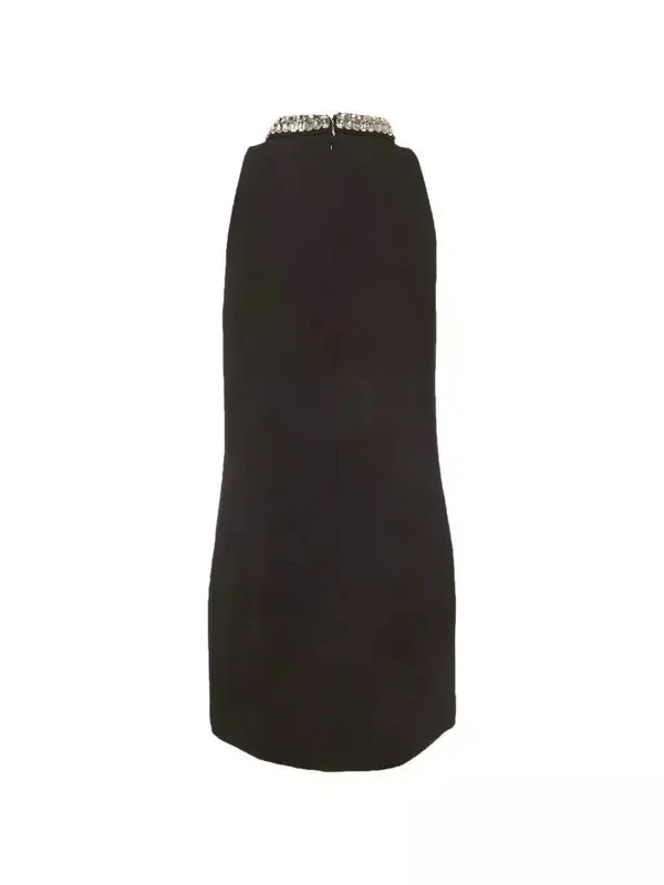 Sandro Crystal-embellished Crepe Mini Dress