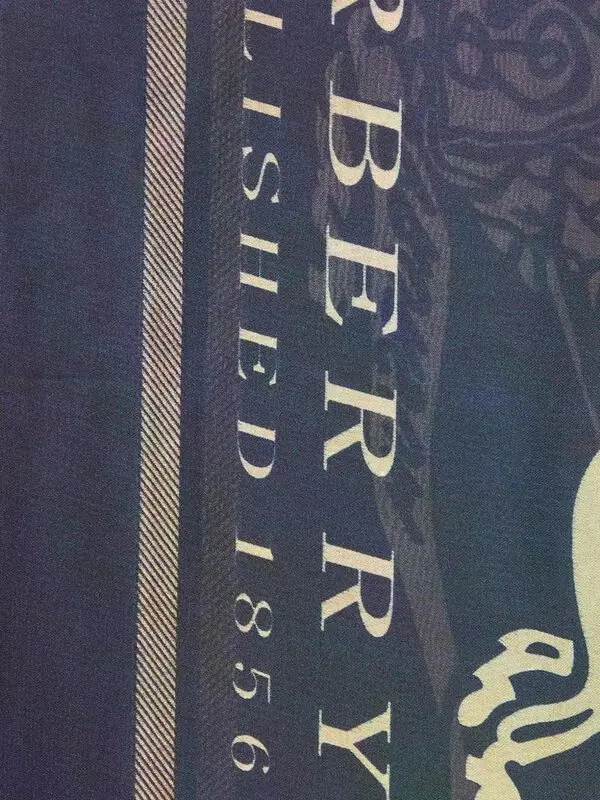 Burberry Check-pattern Silk Scarf