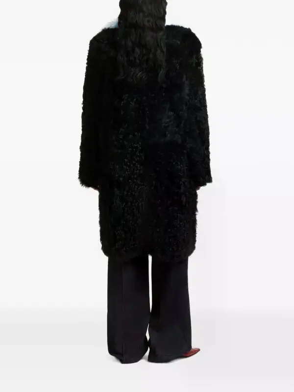 Marni Shearling Single-breasted Coat