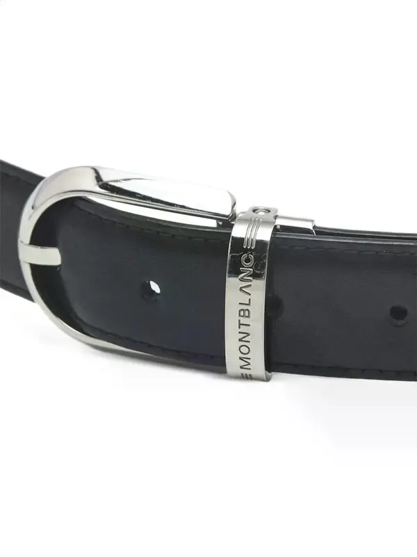 Montblanc Reversible Buckle Leather Belt