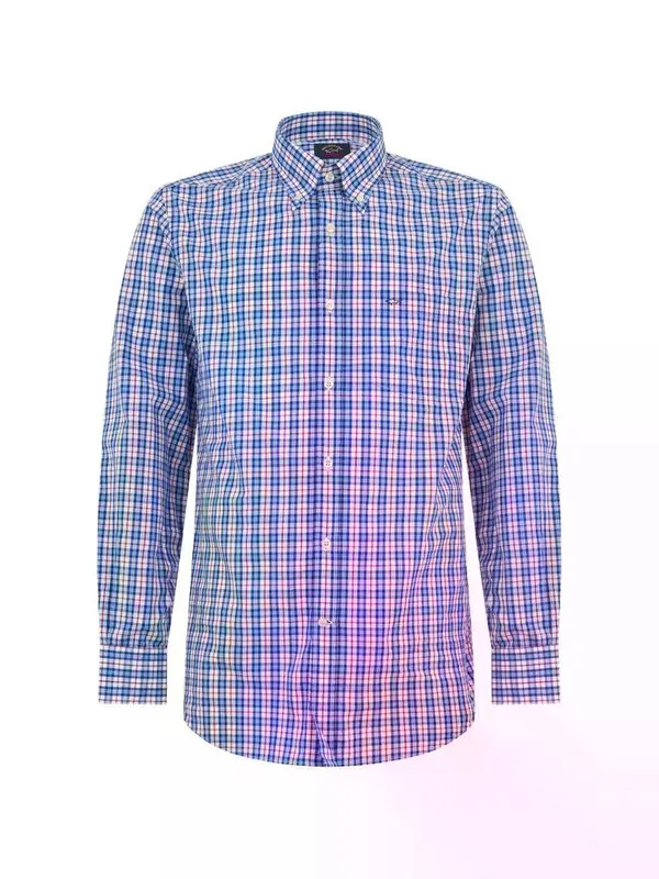 Paul & Shark Check-pattern Button-down Shirt