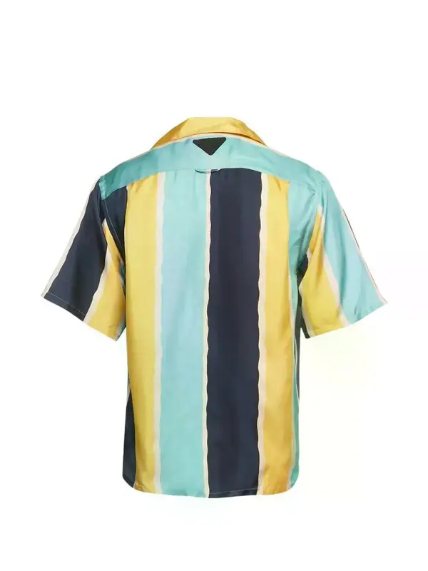 Prada Striped Bowling Shirt
