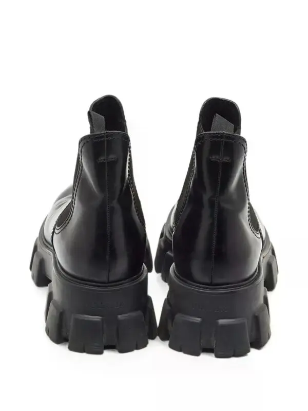 Prada Monolith Lug-sole Chelsea Boots