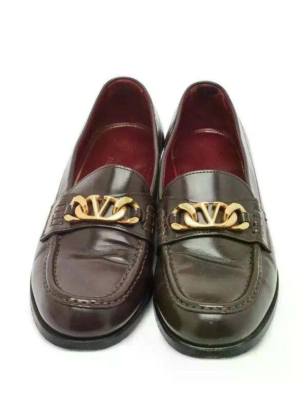 Valentino Garavani Vlogo Chain Loafers