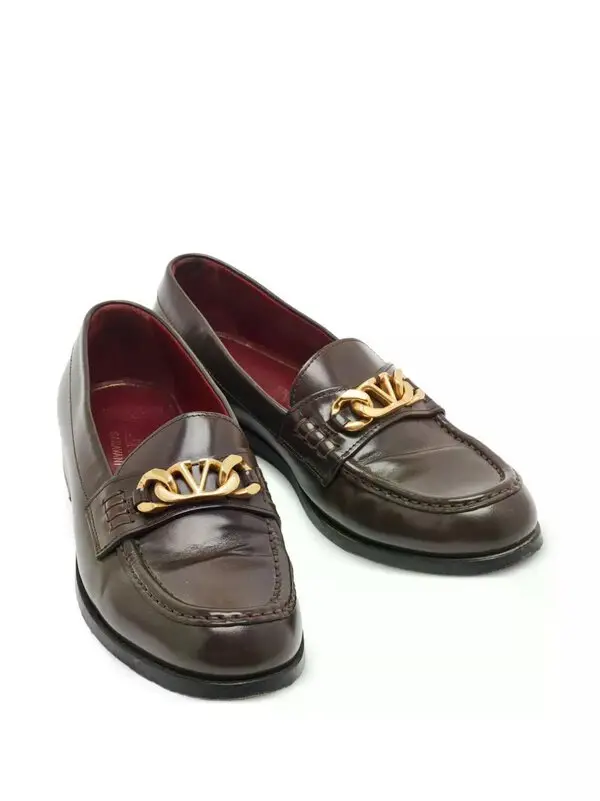 Valentino Garavani Vlogo Chain Loafers