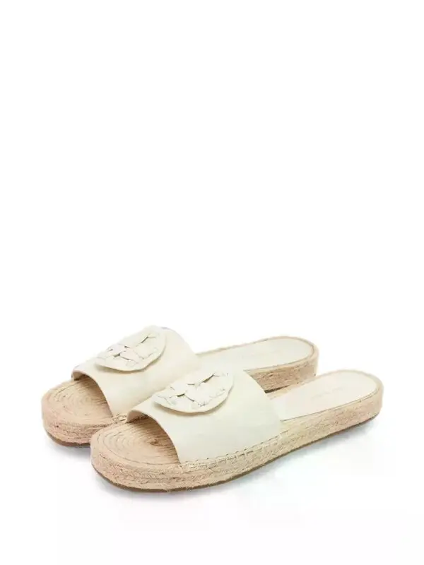 Tory Burch Double-t Flat Espadrilles