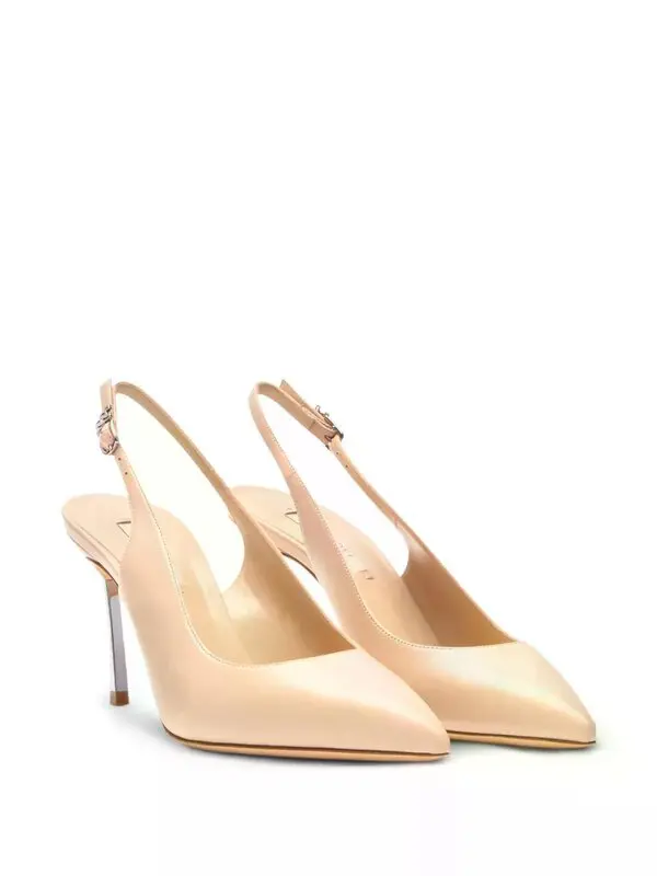 Casadei Blade Minorca Slingback Pumps