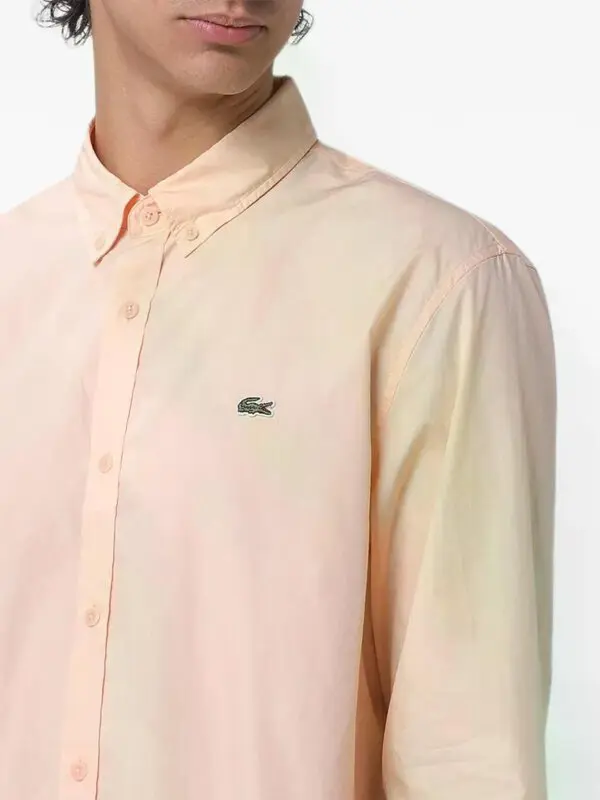 Lacoste Logo-patch Poplin Shirt