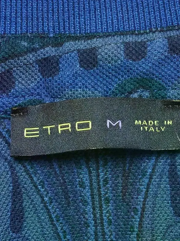 Etro Paisley-pattern Polo Shirt