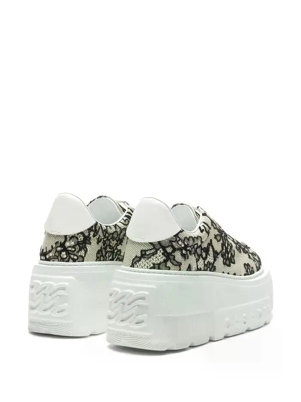 Casadei Nexus Pandora Floral-lace Sneakers