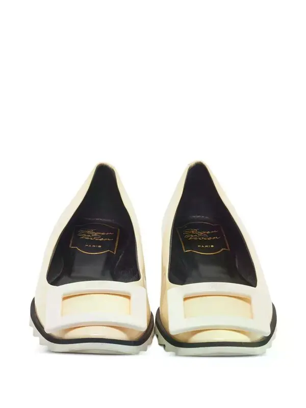 ROGER VIVIER Trompette Patent Ballet Flats