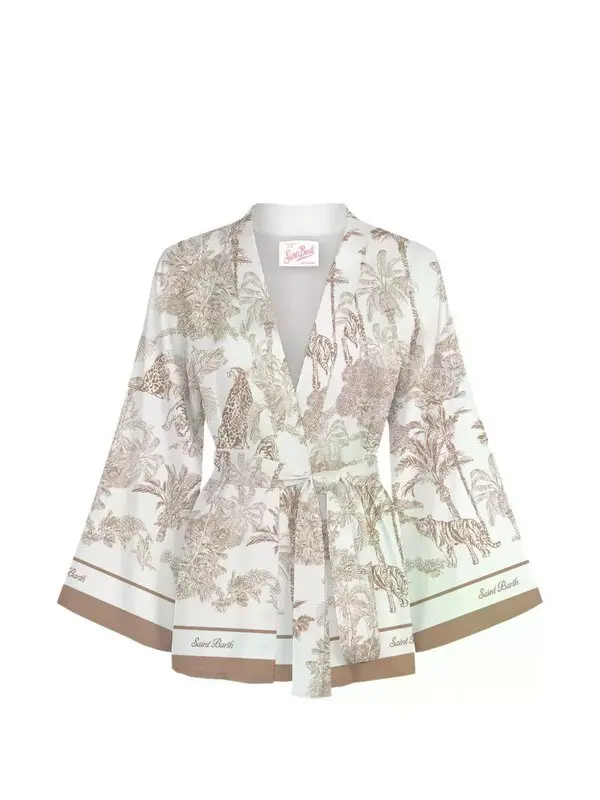 MC2 SAINT BARTH Toile De Jouy Print Blouse